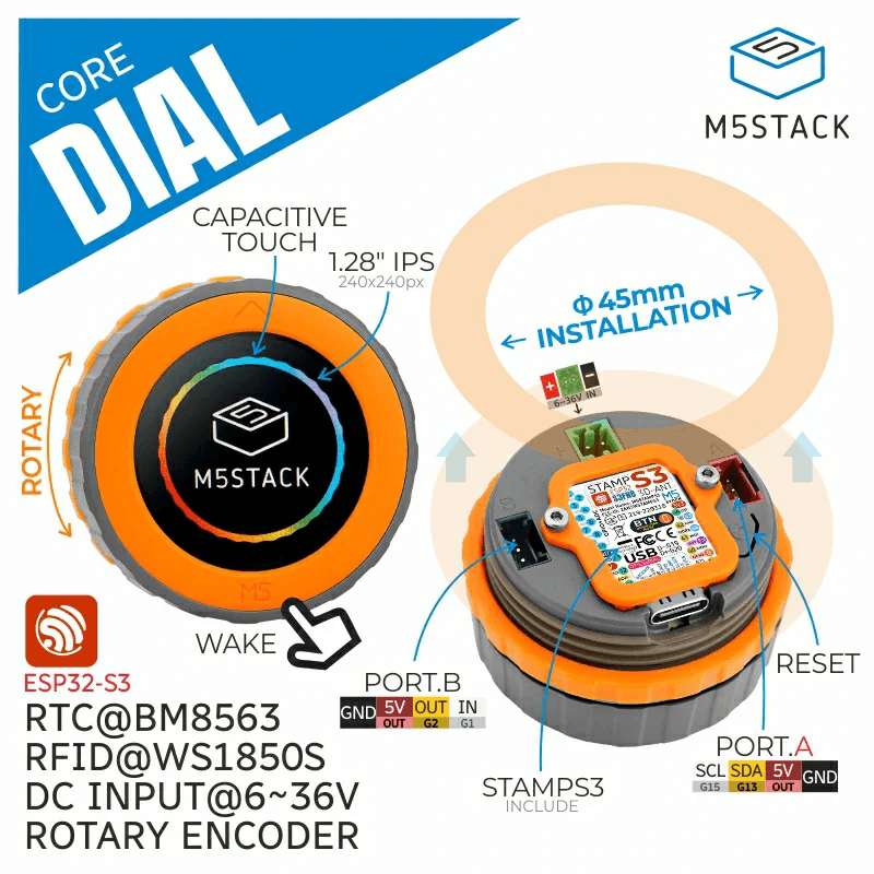 What is The Use of M5Stack Dial? – OpenELAB Technology Ltd.