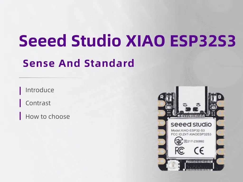 Diferencia entre Seeed Studio XIAO ESP32S3 Sense y Standard – OpenELAB ...