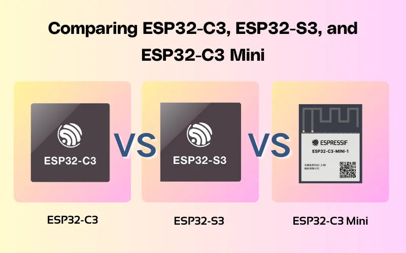 Esp32 C3 Vs Esp32 S3 Vs Esp32 C3 Mini Key Comparison Openelab Technology Ltd