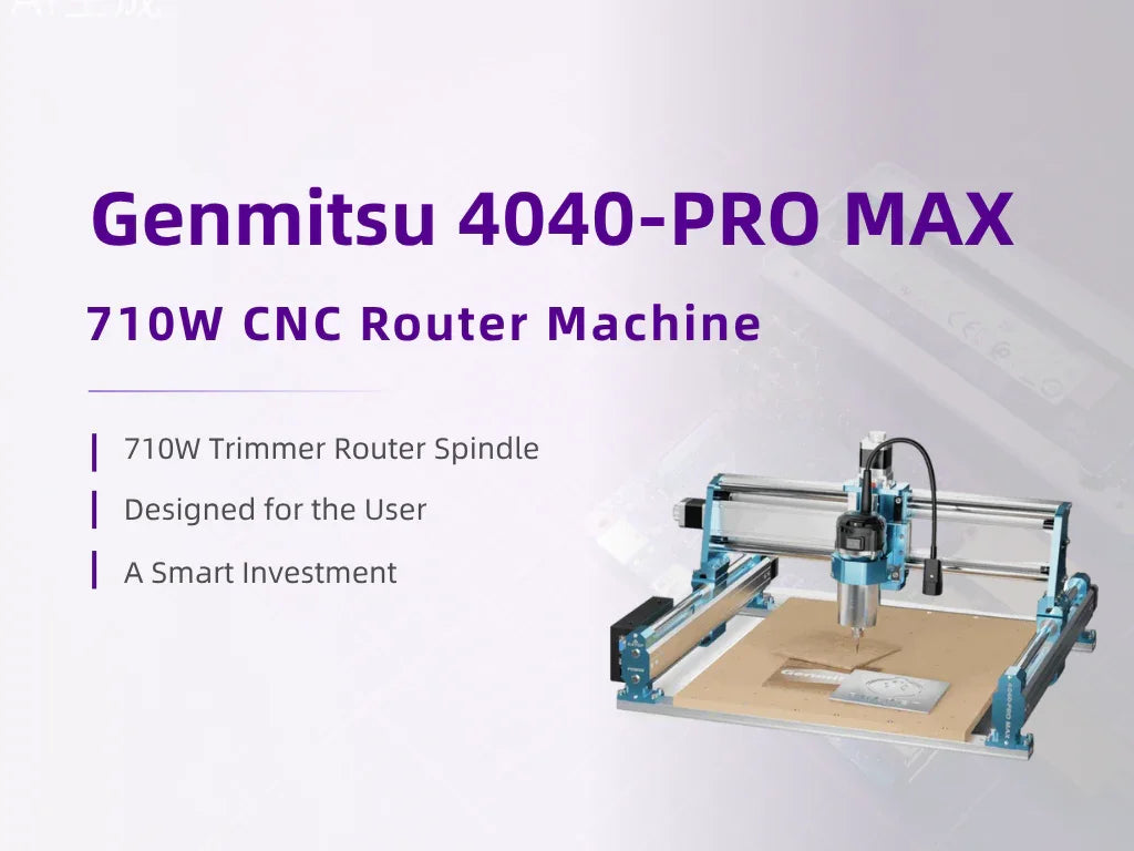 The Desktop Titan: A Deep Dive into the Genmitsu 4040-PRO MAX CNC Rout ...