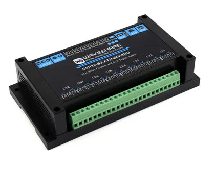 Waveshare Industrial 8-Channel ESP32-S3 WiFi Relay ETH 8DI 8RO Module ...