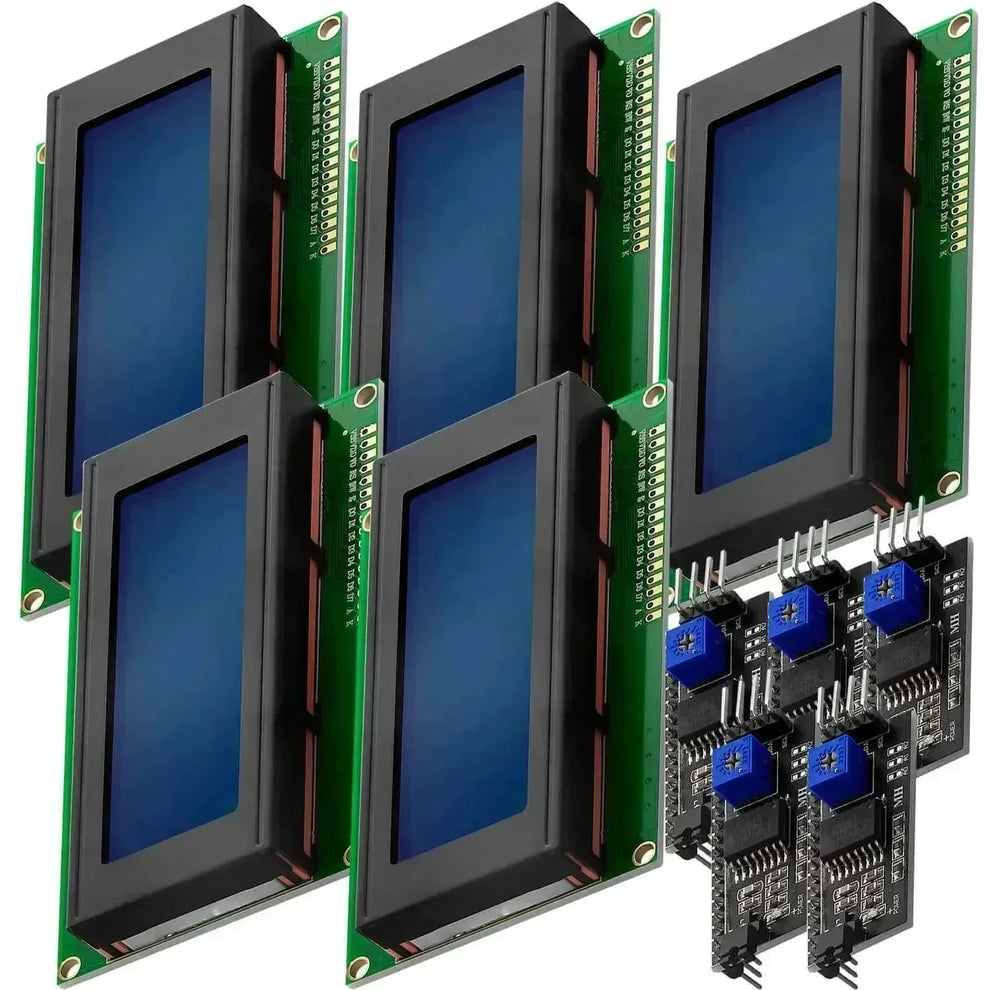 HD44780 2004 LCD Display Bundle 4x20 Characters – OpenELAB Technology Ltd.