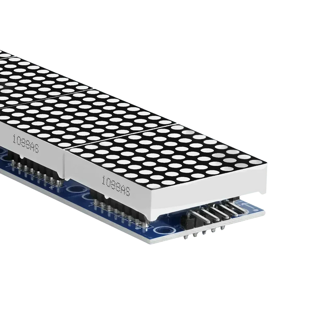 MAX7219 8x32 4 in 1 Dot Matrix LED Display Module – OpenELAB Technology ...