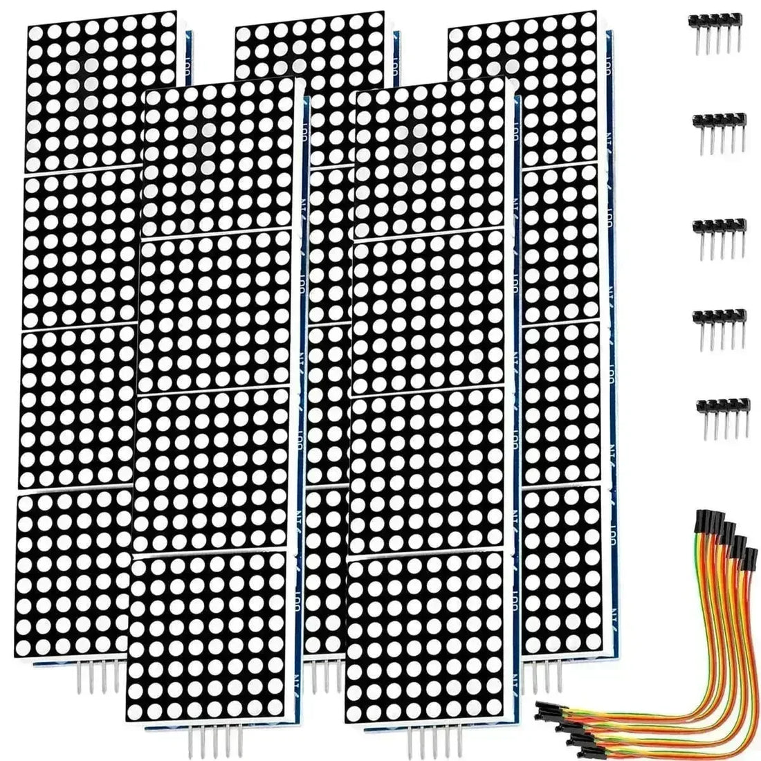 MAX7219 8x32 4 in 1 Dot Matrix LED Display Module – OpenELAB Technology ...